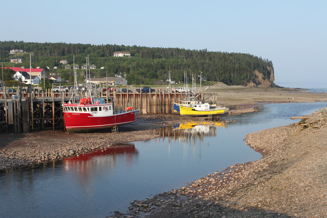 Alma in the Village of Fundy Albert – Alma Fleet Launch